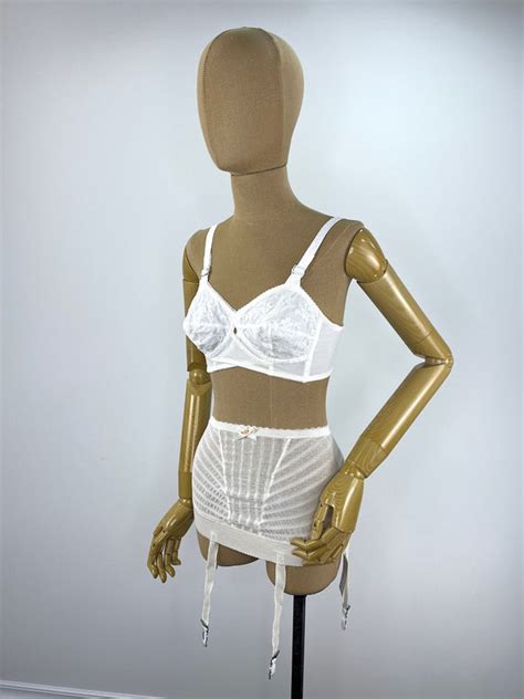 Vintage Mid Century Deadstock Maternity Girdle Size S Gem