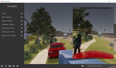 sensor visualization lgsvl simulator