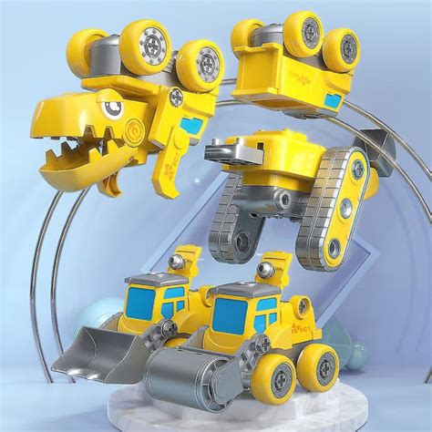 Barn Deformerade För Autobot Gör Själv Demontering Leksak Montering Bil