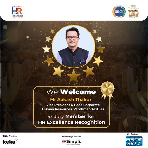 We Are Honored To Welcome Mr Aakash Thakur Vice President And Head Of