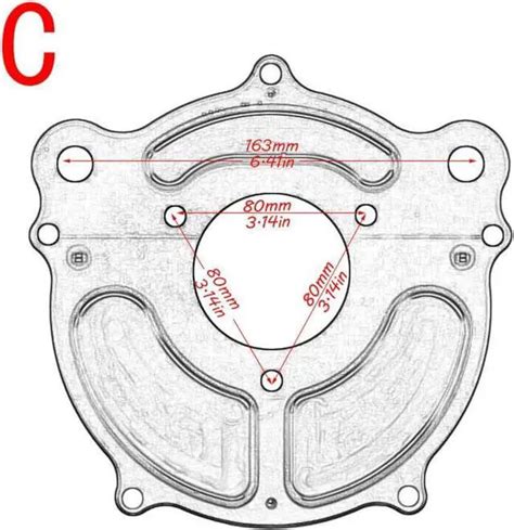 Air Filter Intake Motorcycle Turbine Cleaner Kit Cnc Cut Chrome For