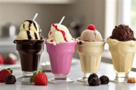 Premium Photo Diy Ice Cream Sundae Bar How To Create Your Own Ice