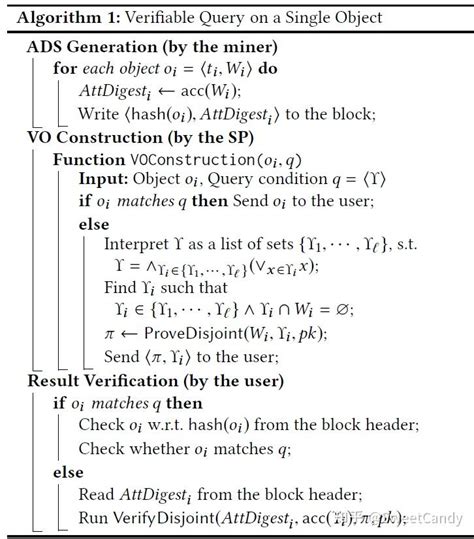 区块链相关论文研读2 Vchain，关于可验证的查询 知乎