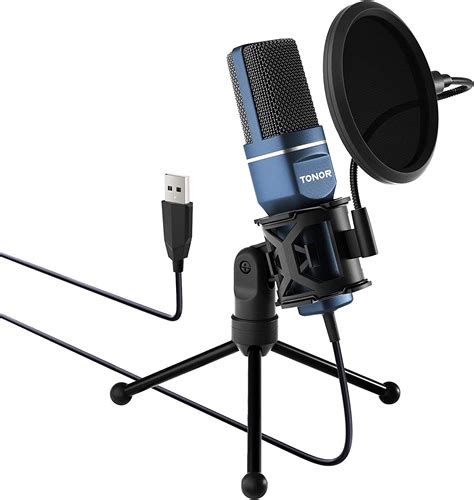 Tonor Tc 777 Podcast Microphone Usb Computer Microphone Cardioid