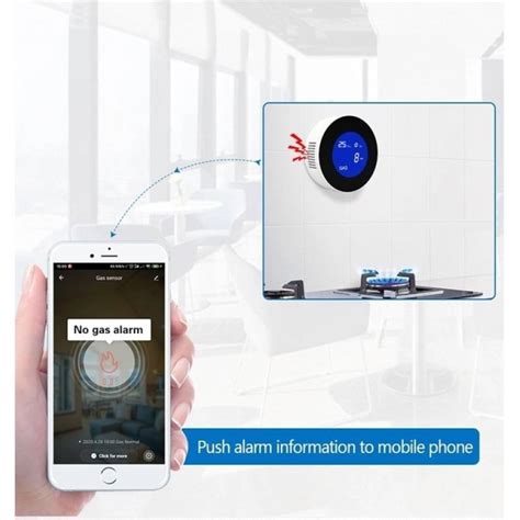 Tvline Ua Умный Wifi датчик утечки газа Tuya Gas Sensor Цена купить Умный Wifi датчик утечки