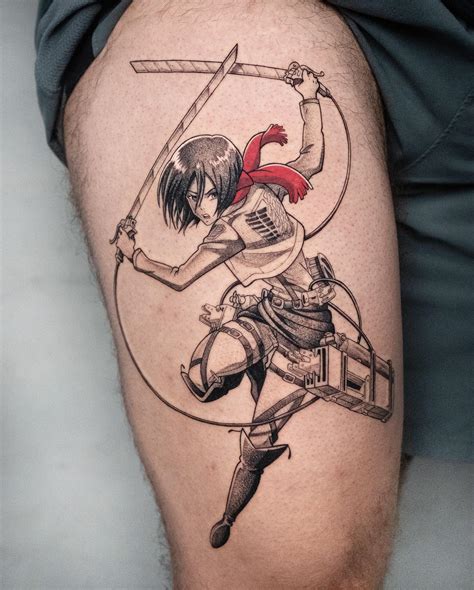 Attack On Titan Mikasa Tattoo