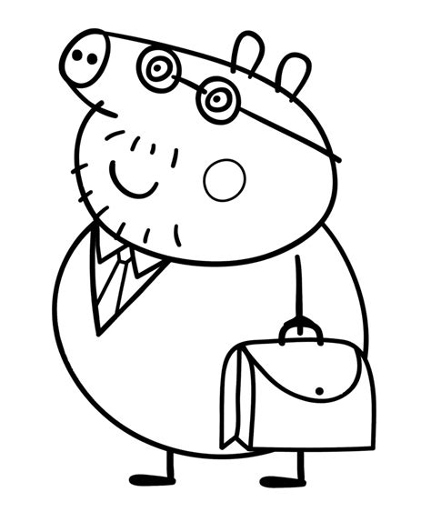 10 Disegni Peppa Pig Da Colorare Gratis On Line Migliori Pagine Da