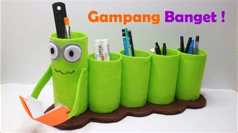 Cara Membuat Tempat Pensil Dari Botol Bekas Dan Kertas Origami My XXX
