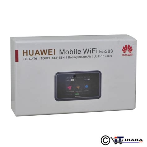 New HUAWEI Mobile Wi Fi E5383 4G LTE Cat6 WiFi Router IHAHA Technologies Online Shopping For