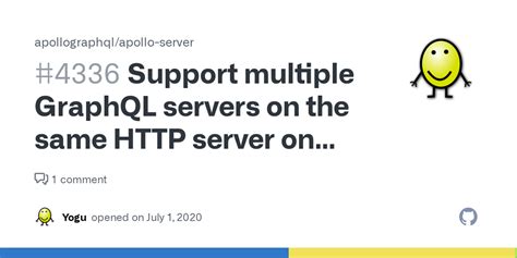 Support Multiple Graphql Servers On The Same Server On Different