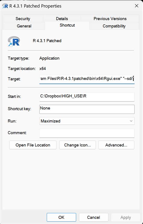 R Are There Command Line Arguments To Rguiexe For Setting The Start