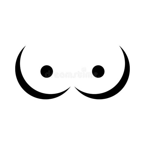 Boobs Vector Simple Modern Icon Design Illustration Stock Vector Illustration Of Erotic