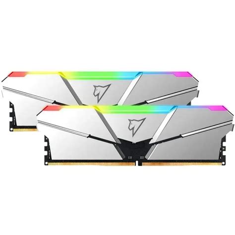 Оперативная память DDR5 Netac Shadow RGB Silver NTSRD5P56DP-32S DDR5 ...