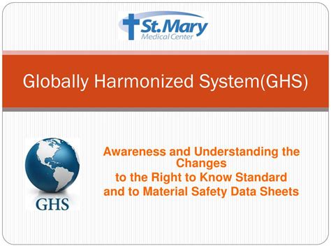 PPT Globally Harmonized System GHS PowerPoint Presentation Free Download ID 2126914