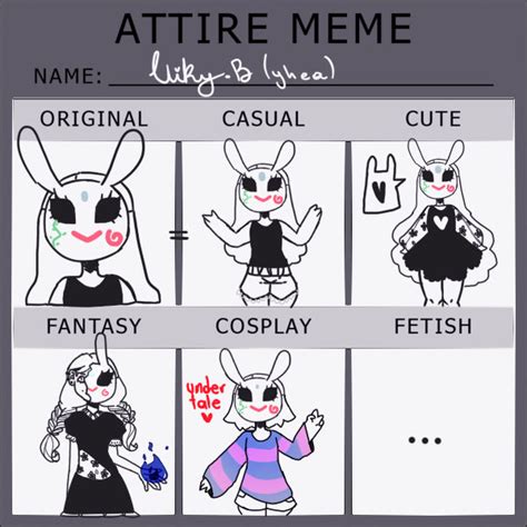 Viky B Attire Meme By Vicrivic On Deviantart