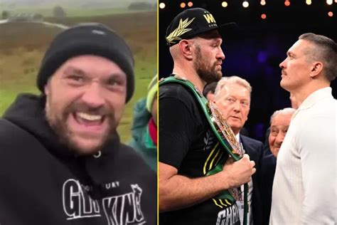 Tyson Fury Sends Explicit Message To Piece Of S Oleksandr Usyk
