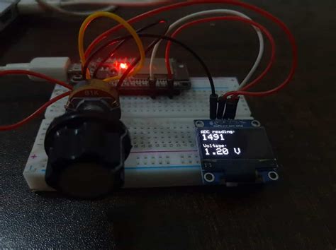 Esp32 Adc Measuring Voltage Example