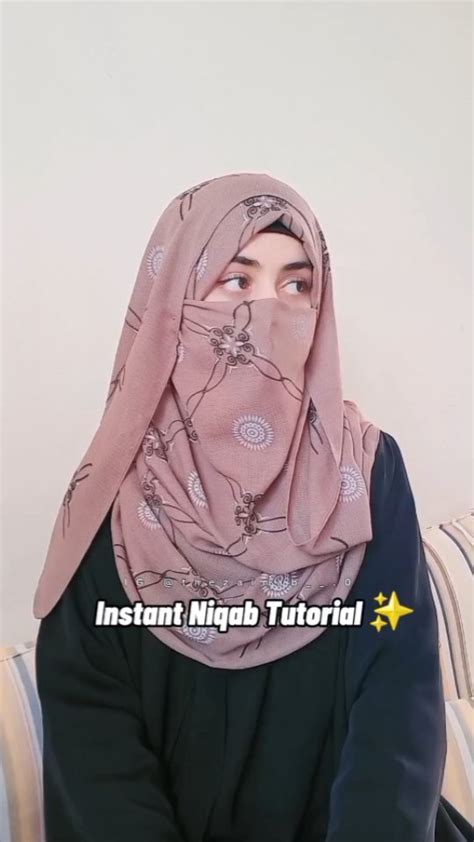 🦋⁂༄ᴍà𝙣𝙤༄⁂🦋 | Instant Niqab Tutorial ️ (Instant niqab tutorial, niqab ...