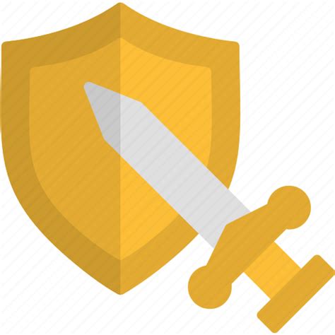 Fantasy Game Shield Ui Weapon Icon Download On Iconfinder