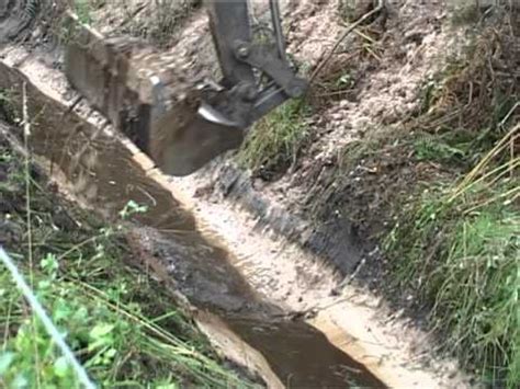 Cleaning A Ditch Youtube