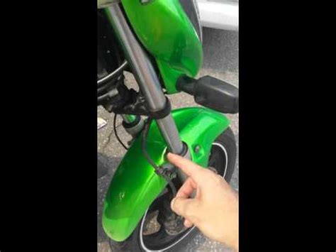 Cb 300 troca óleo das bengalas YouTube