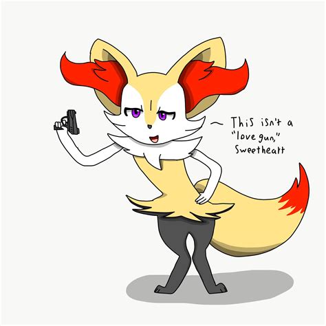 Braixen Is Having None Of It Today R Braixen