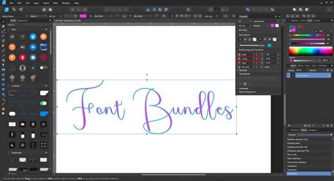 Learn Text Basics In Affinity Designer Design Bundles