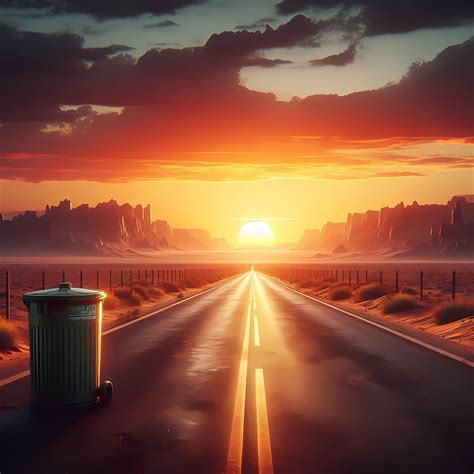 Download Ai Generated Desert Road Royalty Free Stock Illustration Image Pixabay