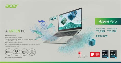 Acer Launches The New Affordable Eco Friendly Aspire Vero Laptop In Malaysia Nasi Lemak Tech