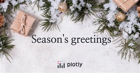 Plotly On Linkedin Happyholidays Datavisualization Plotlyteam