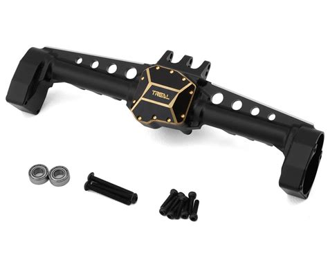 Treal Hobby Scx10 Iii Aluminum Rear Portal Axle W Brass Differential