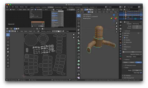 How Do You Bake A Texture Without Parts Of The Texture Disappearing Blender Stack Exchange