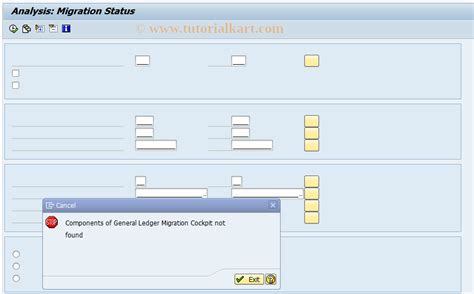 fagl mig status sap tcode analysis migration status