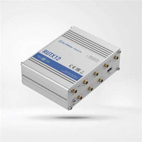 Teltonika Rutx12 Dual Lte Cat 6 Industrial Cellular Router Jrp