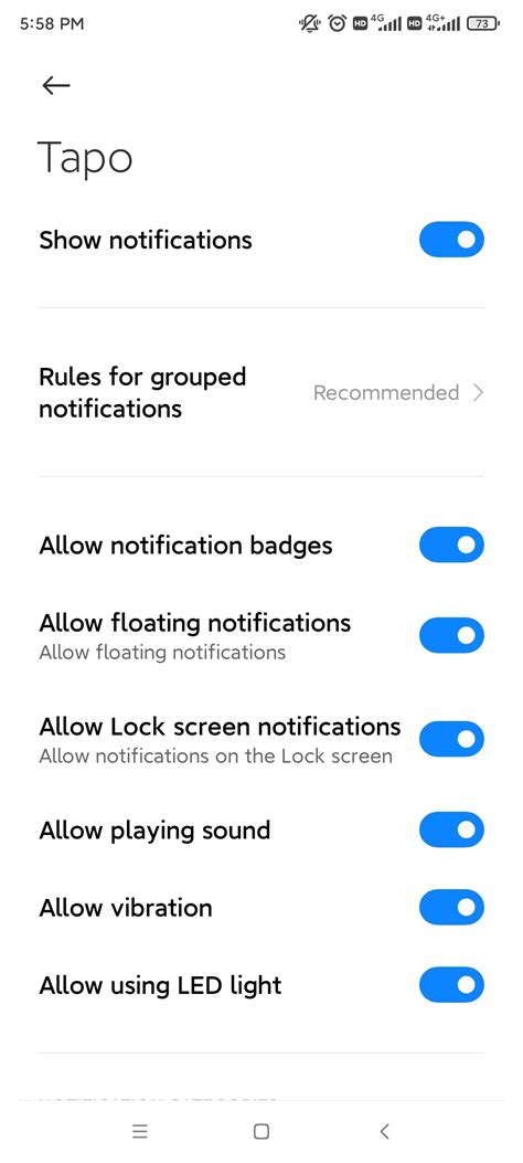 Why Cant I Receive Notifications After Turning On Notifications Tapo