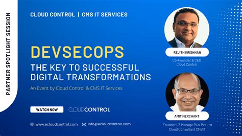 Devsecops The Key To Successful Digital Transformations Cloudcontrol