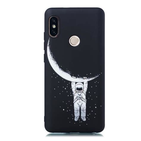 Coque Xiaomi Redmi Note Lune Silicone Tpu Ultra Slim Antichoc Coque Compatible Redmi Note
