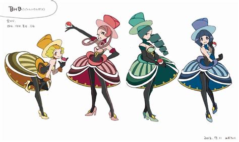 Dana Pokemon Evelyn Pokemon Morgan Pokemon Nita Pokemon