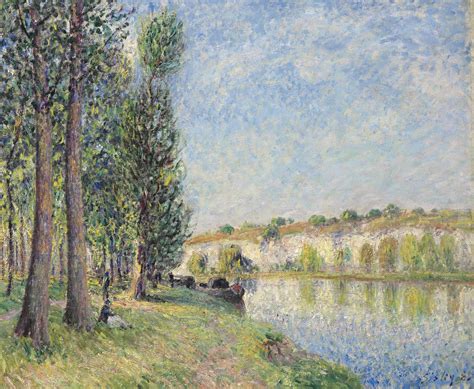 Alfred Sisley Parte Primerapintura Franciasellos Postales