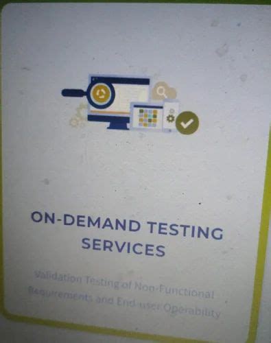On Demand Testing Services In Noida Id 2853128767862