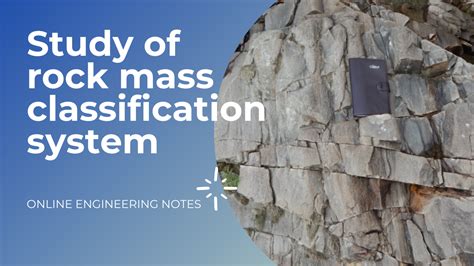 Rock Mass Rating System Archives Onlineengineeringnotes