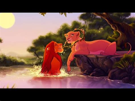 Lion King Simba And Nala Love