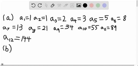 SOLVED Fibonacci Sequence In A Study Of The Progeny Of Rabbits Fibonacci Ca Ca