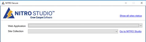 Install Crow Canyon Nitro Secure For Sharepoint On Premises Crow Canyon Software Support