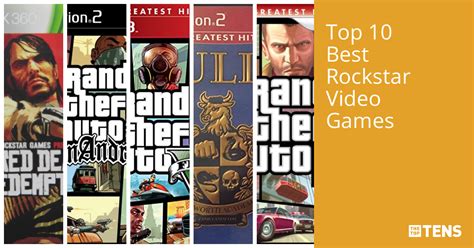 Top 10 Best Rockstar Video Games Thetoptens