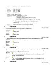 EDCE 504 Quiz 3 Week 8 Docx Course Test Started Submitted Due Date Status Attempt Score Time