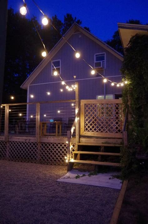 Adding String Lights To Our New Lower Deck Artofit