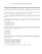 Lab 11 PreLab Enthalpy Of Formation Questions Pdf Lab 11 Enthalpy Of Formation Pre Lab
