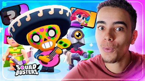 20 NOVOS BRAWLERS E PERSONAGENS VAZADOS Para O SQUAD BUSTERS YouTube