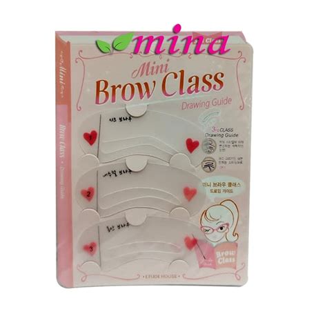 Mini Brow Class Drawing Guide Cara Lukis Kening Mudah Dan Cepat